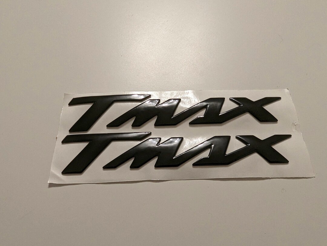 Yamaha Tmax Black 3D Badge Logo Stickers Graphics Decals Emblem T Max ...