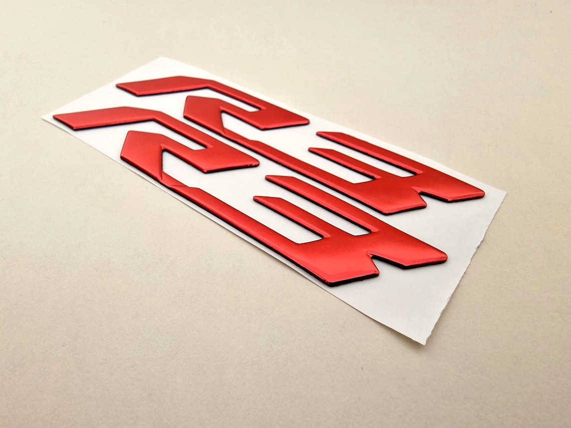 Yamaha R3 Red 3D Badge Logo Stickers Graphics Decals Emblem - Etsy