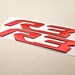 Yamaha R3 Red 3D Badge Logo Stickers Graphics Decals Emblem - Etsy
