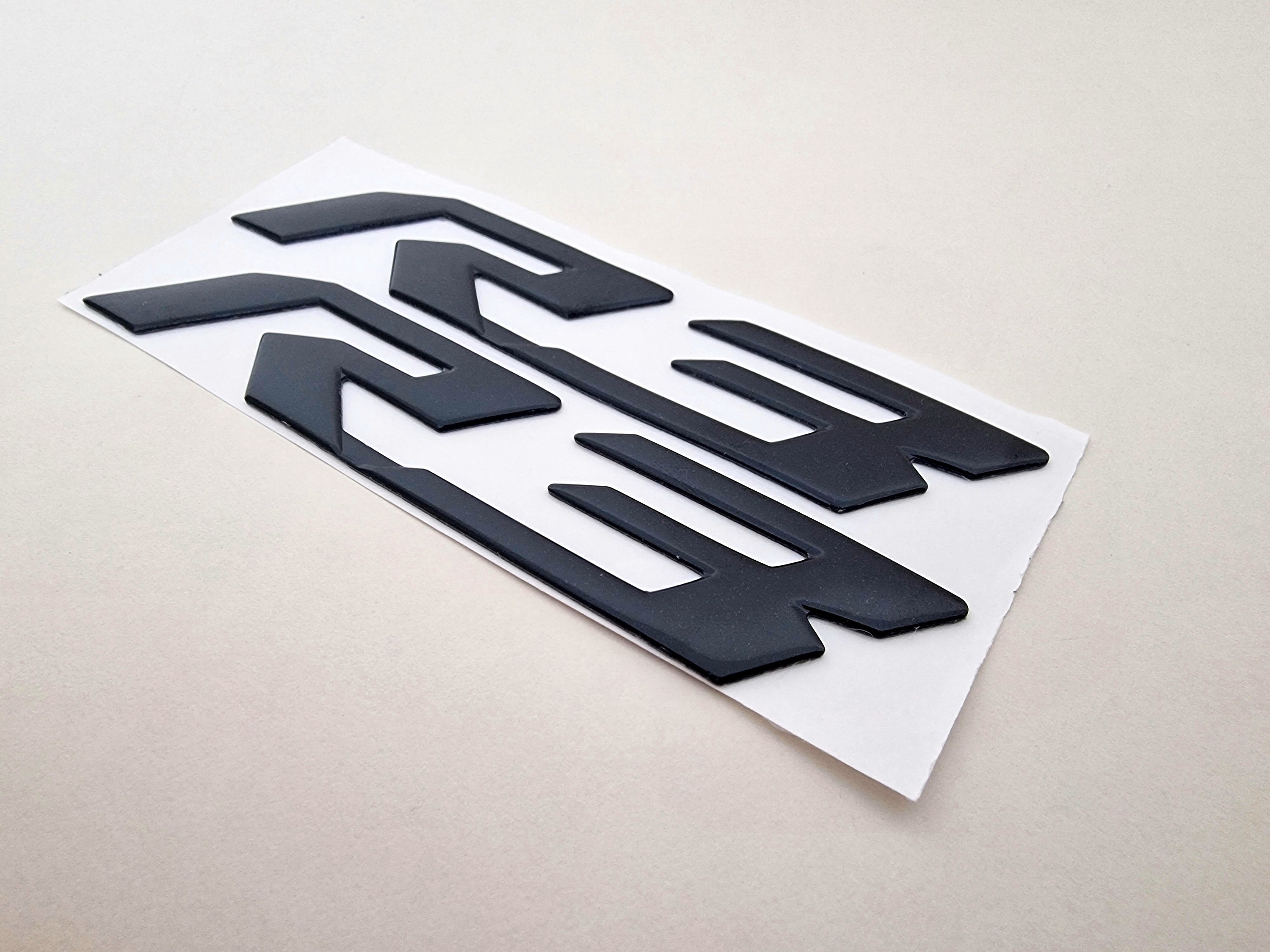 Yamaha R3 Black 3D Badge Logo Stickers Graphics Decals Emblem YZF ...