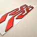 Yamaha R6 Red 3D Badge Logo Stickers Graphics Decals Emblem YZF ...
