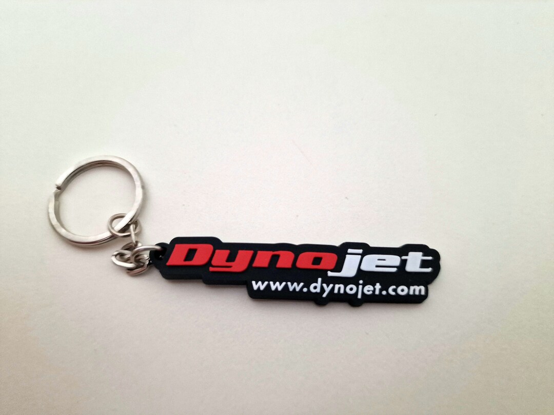 Dynojet 3D Soft Rubber Keyring Keychain Badge Logo Motorcycle - Etsy