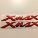 Yamaha Xmax Red 3D Badge Logo Stickers Graphics Decals Emblem X Max ...