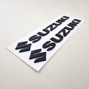 Suzuki 3D Badge Logo Stickers Graphics Decals Tank Emblem Gsxr Gsr Gsf ...