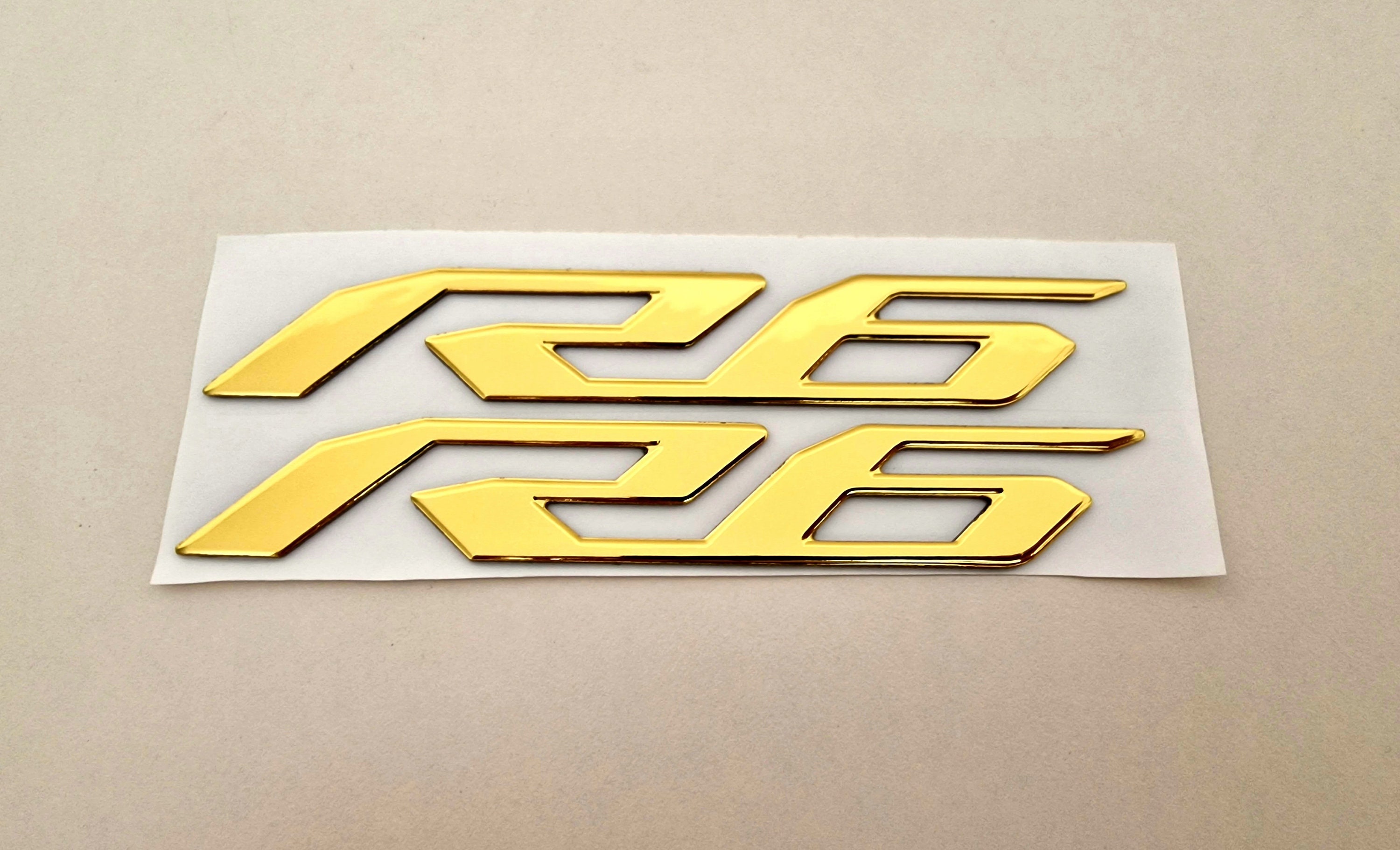 Yamaha R6 Gold 3D Badge Logo Stickers Graphics Decals Emblem - Etsy