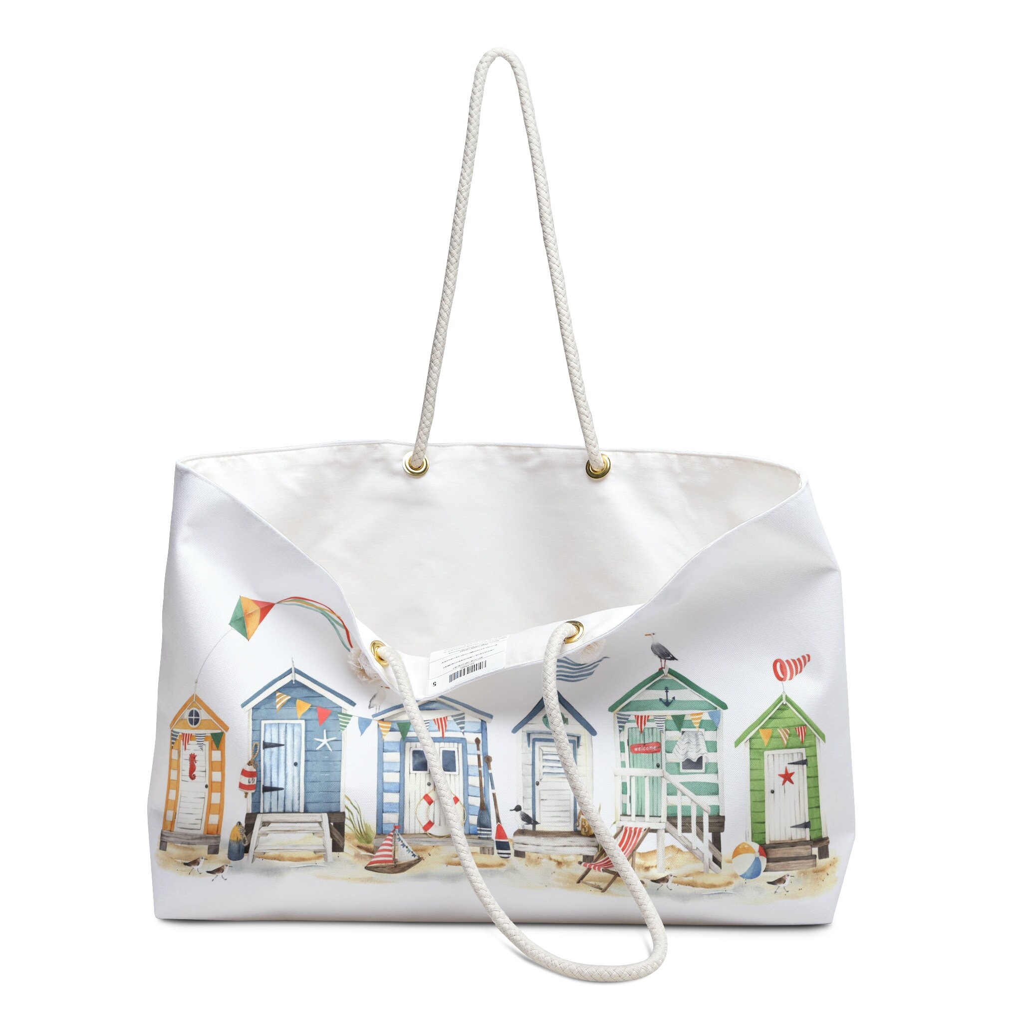 Weekender Bag 30A Pastel Beach Houses, Weekend Tote, Weekend Bag ...