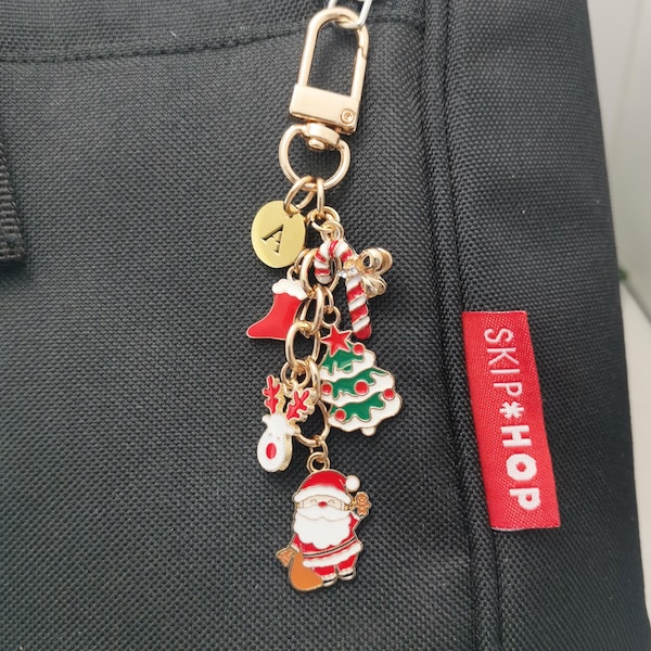 Christmas Keyrings - Etsy UK
