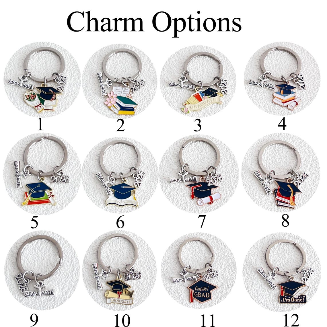 Personalized Name Graduation Keychain,2026 Graduation Keychain ...