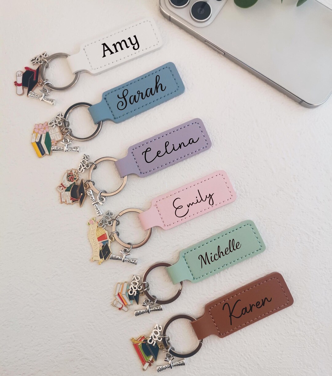 Personalized Name Graduation Keychain,2025 Graduation Keychain ...