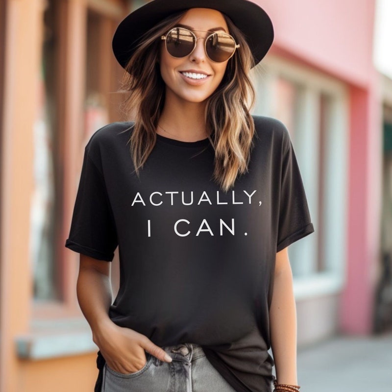 Actually I Can - Etsy
