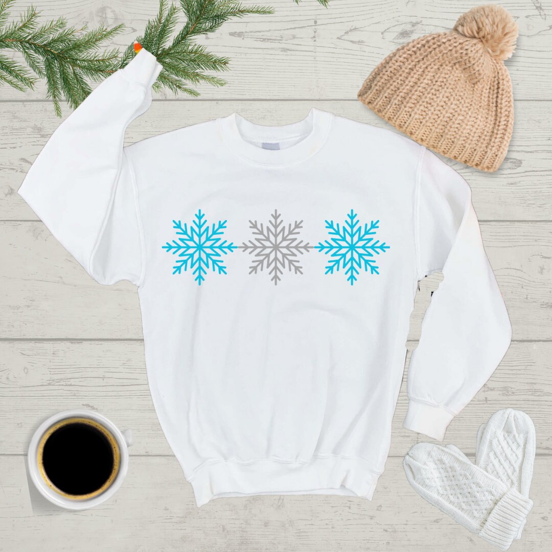 Snowflake Christmas Sweater, Snowflake Ugly Sweater, Snowflake Ugly ...