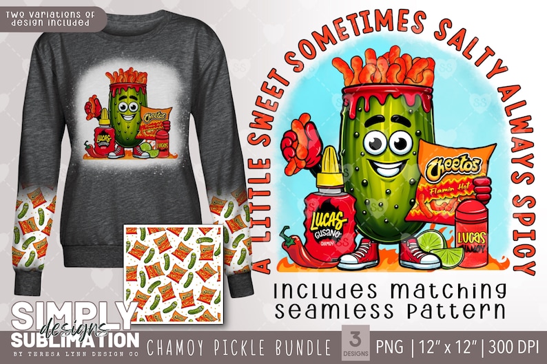 Spicy Pickle PNG: Chamoy Candy, Cheetos Design (digital Download) - Etsy