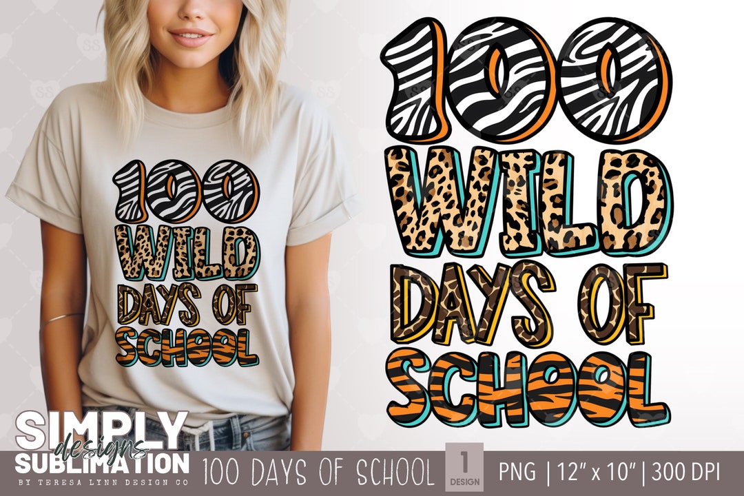 100 Wild Days of School Design | Leopard Print | Animal Patterns ...