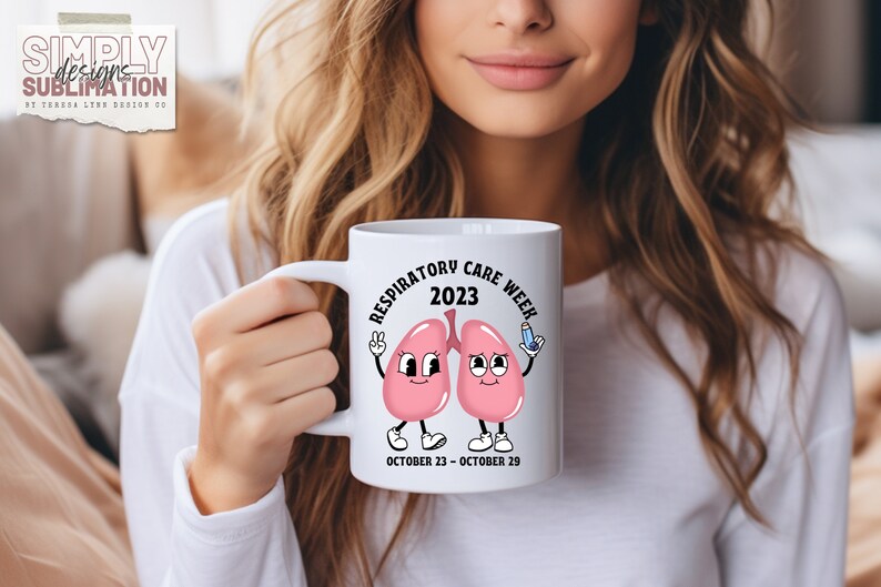 Respiratory Care Week Lungs Sticker & Clipart (PNG Digital Download) - Etsy
