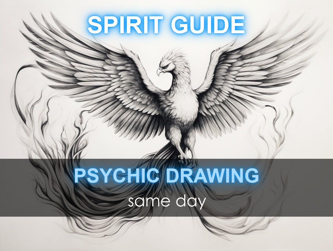 Same Day Spirit Guide Drawing: Psychic Art by UK Clairvoyant, Animal ...