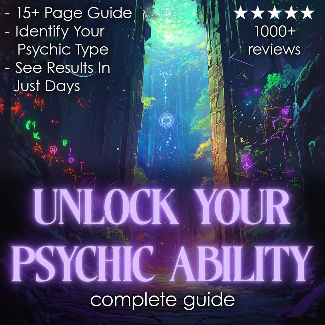 Unlock Your Psychic Ability Guide: How to Become Psychic, Third Eye ...