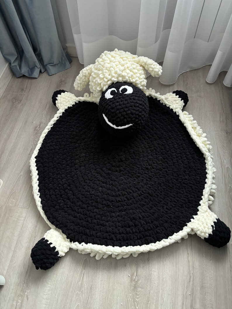 Shaun the Sheep, Play Mat Sheep, Children's Rug, Decor in the Nursery ...