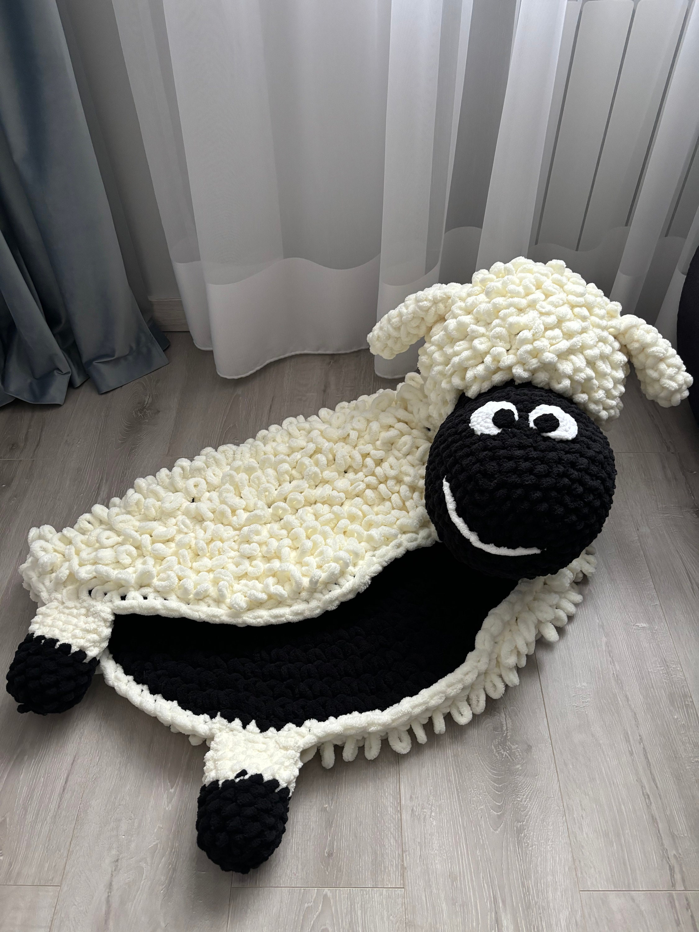 Shaun the Sheep, Play Mat Sheep, Children's Rug, Decor in the Nursery ...