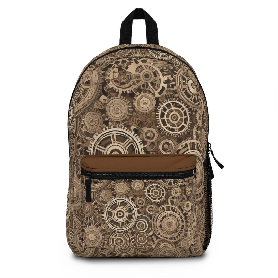 Steampunk Gears Backpack - Etsy