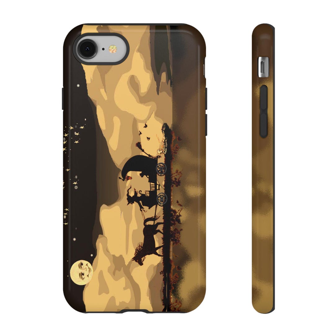 Witch Wagon Across the Canyon Tough Phone Case - Etsy