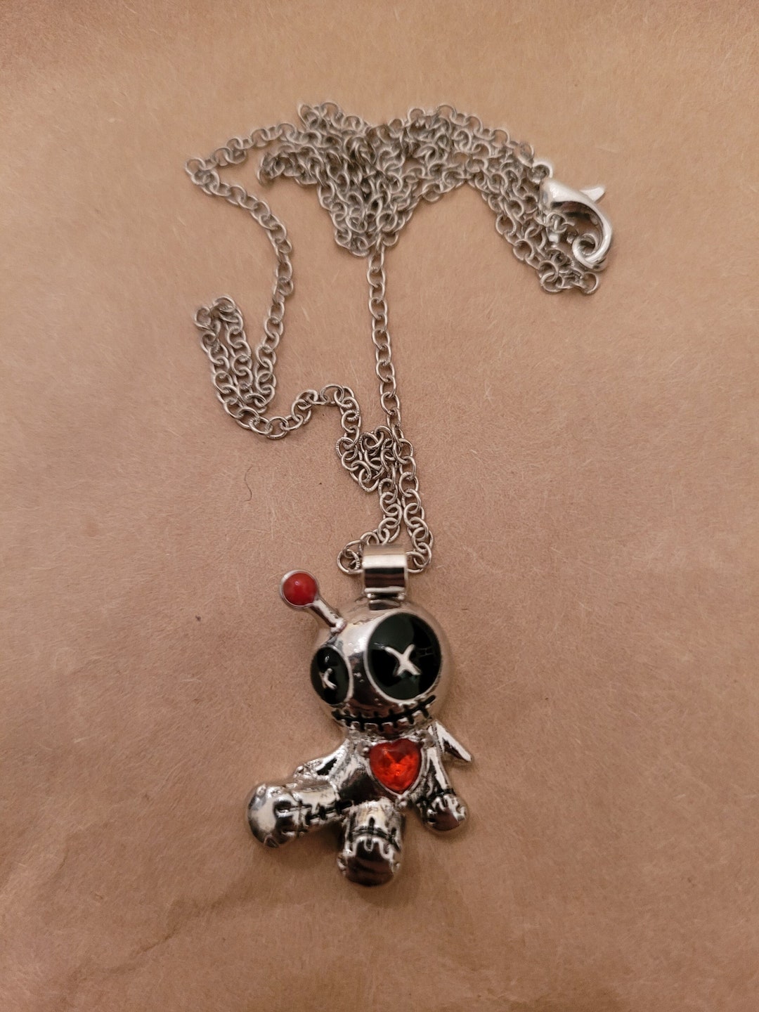 Necklace Voodoo Doll and Voodoo Rabbit - Etsy