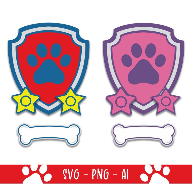 Paw Patrol Shield - Etsy