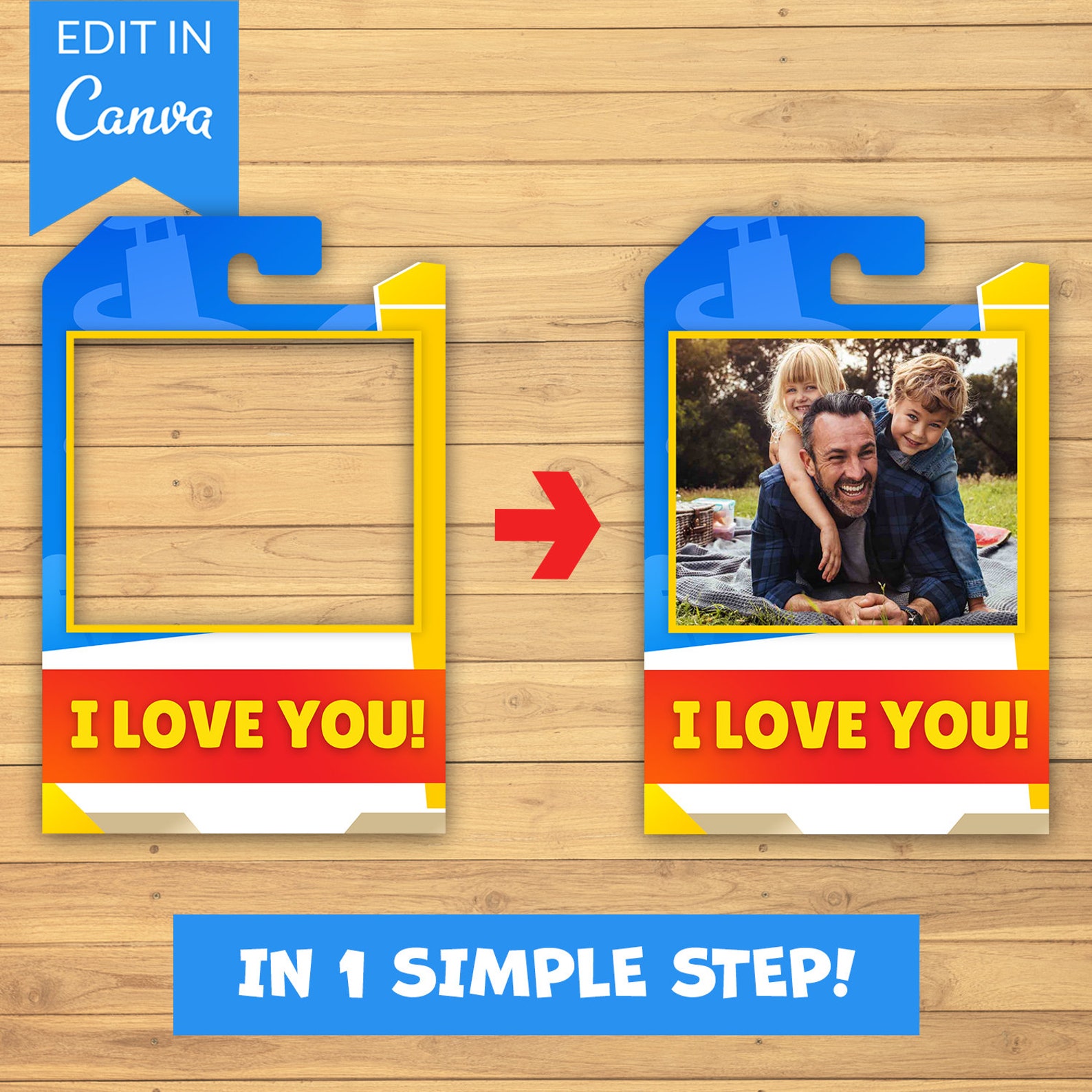 Hot Car Wheels Template - Canva Pre-cut Frames - Birthday Card Template ...