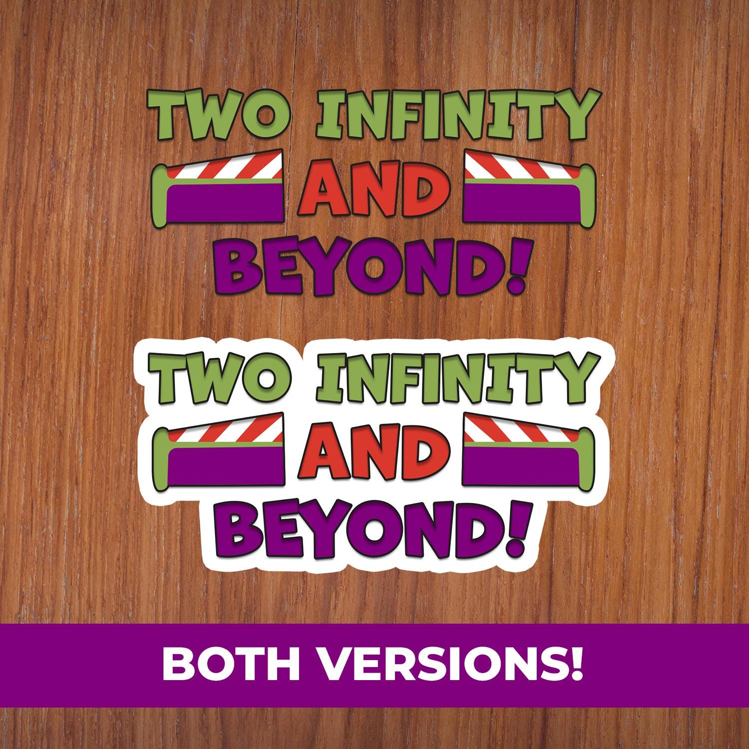 Two Infinity and Beyond - Toy Story PNG (digital Download) - Etsy