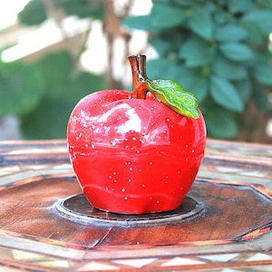 Red Apple Decor, Apple Ornament, Apple Kitchen Decor, Red Apple ...