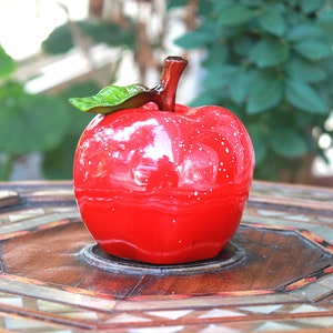 Red Apple Decor, Apple Ornament, Apple Kitchen Decor, Red Apple ...