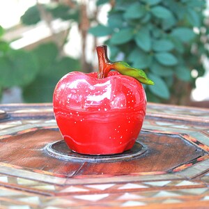 Red Apple Decor, Apple Ornament, Apple Kitchen Decor, Red Apple ...