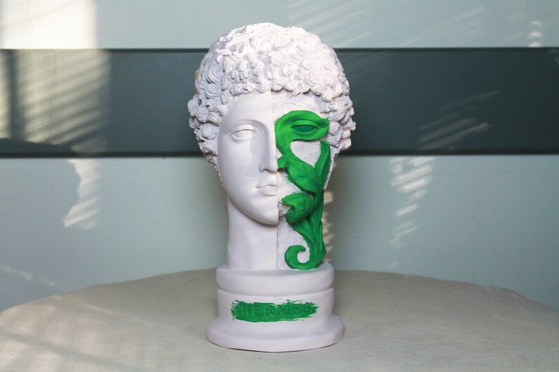 Hermes Statue Bust, Hermes Sculpture, Ancient Greek Hermes Statue ...