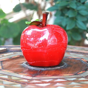 Red Apple Decor, Apple Ornament, Apple Kitchen Decor, Red Apple ...