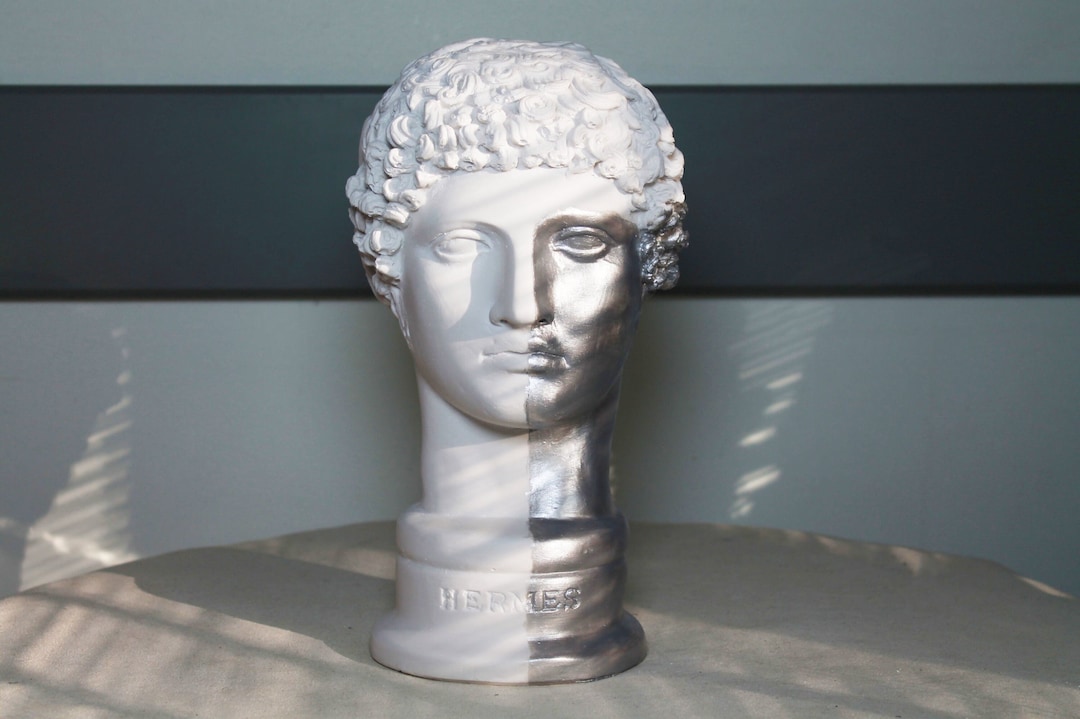 Ancient Greek Hermes Statue, Hermes Bust, Hermes Head Statue, Ancient ...