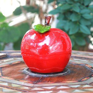 Red Apple Decor, Apple Ornament, Apple Kitchen Decor, Red Apple ...