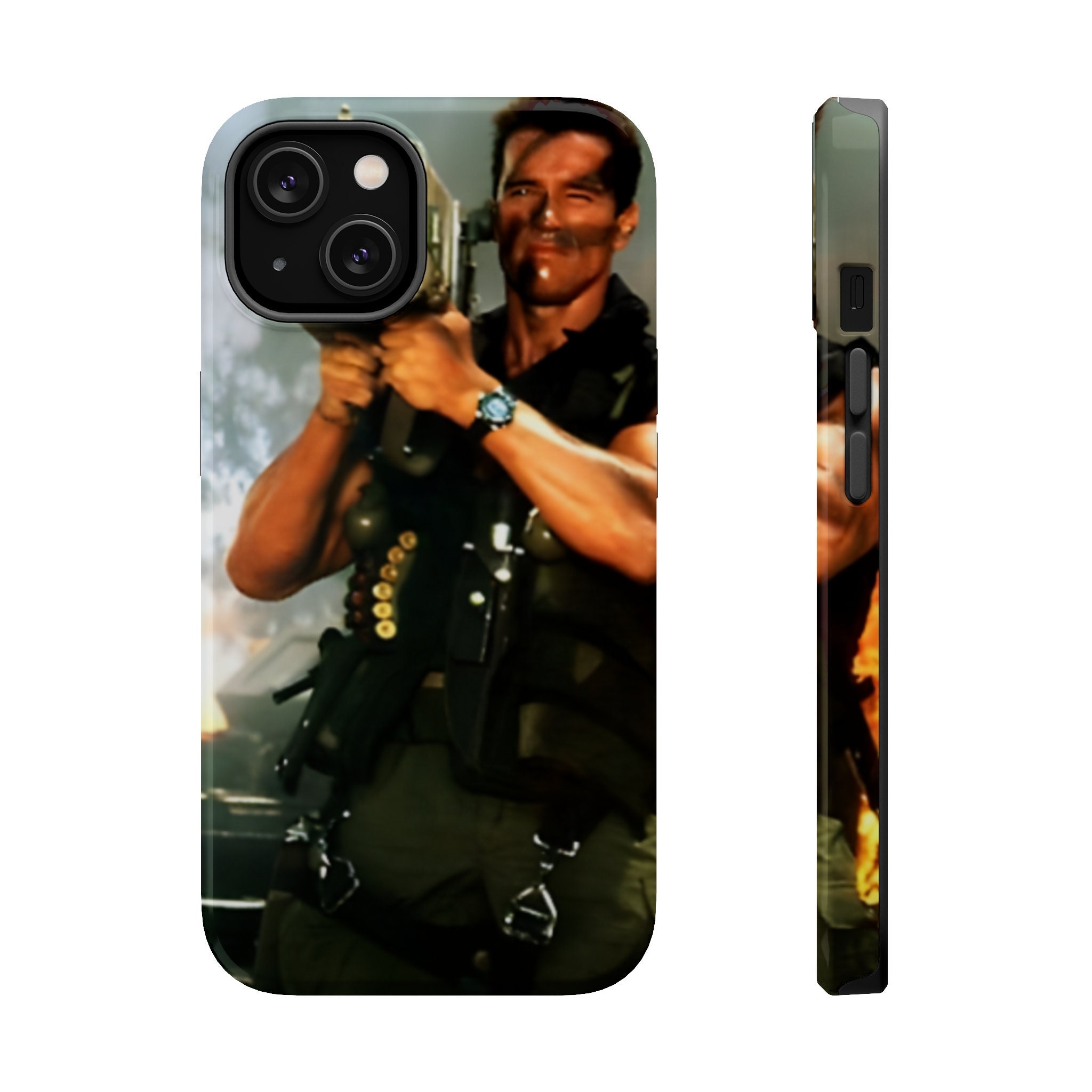 Arnold Schwarzenegger Commando Rocket Launcher iPhone Magsafe Case ...