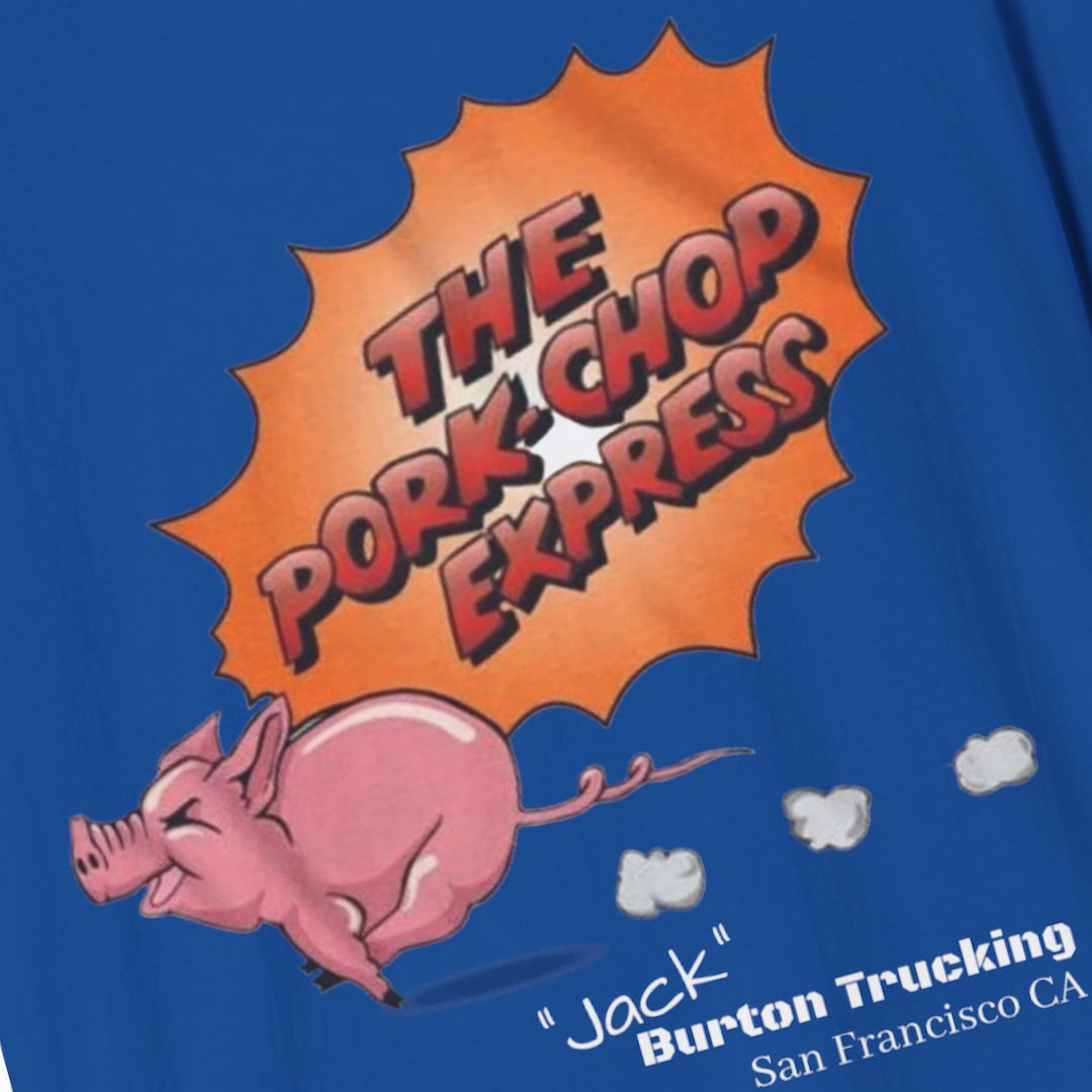 The Pork Chop Express T-shirt - Big Trouble in Little China 80s Shirt ...