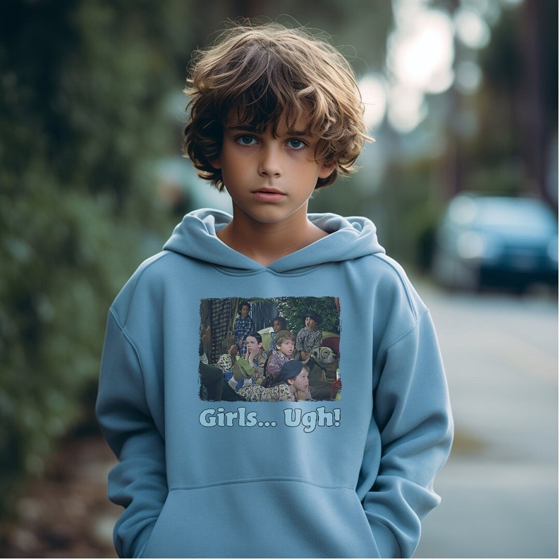 Youth 'girls...ugh' Hoodie Little Rascals Valentine Funny Valentines ...