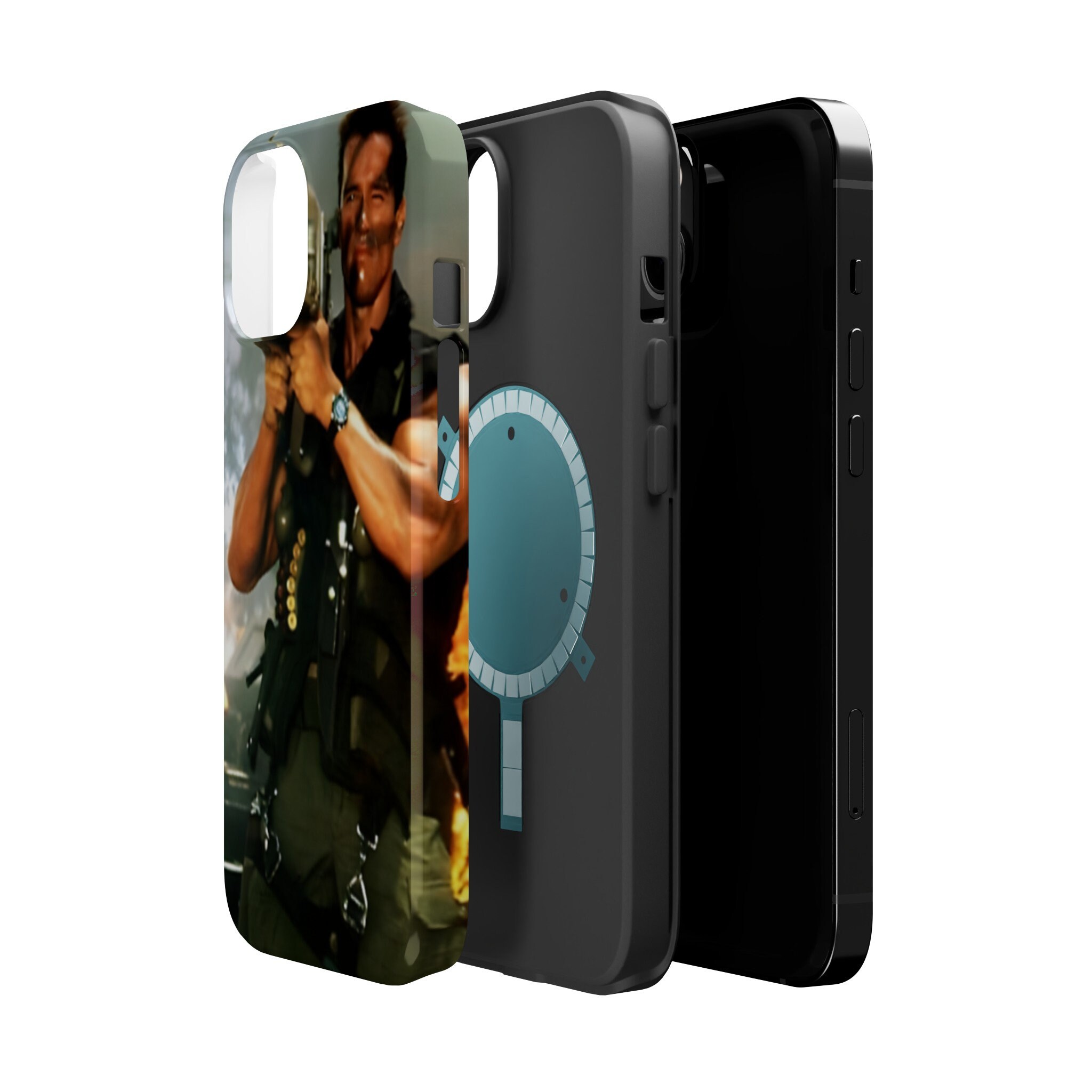 Arnold Schwarzenegger Commando Rocket Launcher iPhone Magsafe Case ...