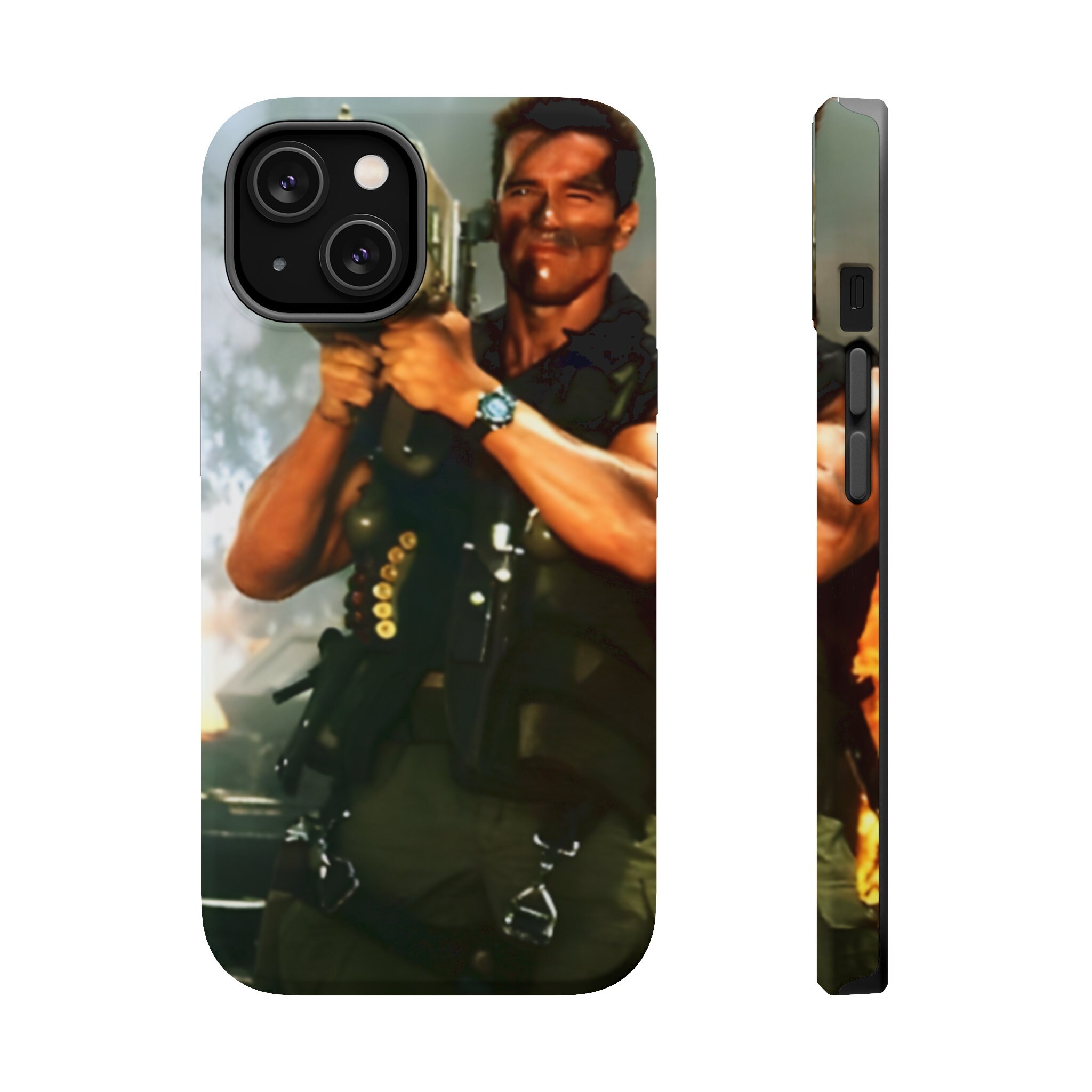 Arnold Schwarzenegger Commando Rocket Launcher iPhone Magsafe Case ...