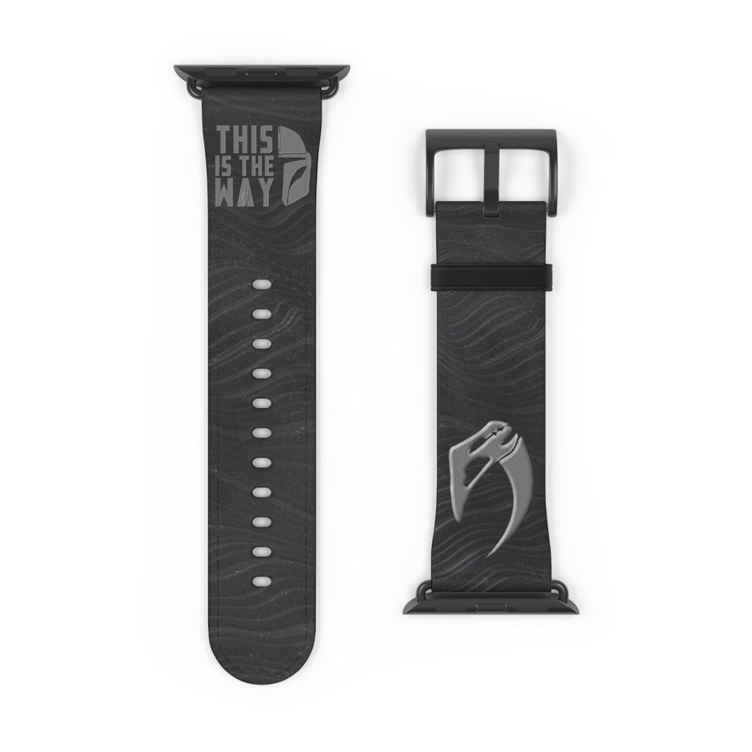 Mandalorian Mudhorn Beskar Band for Apple Watch - 32 - 41mm and 42 ...