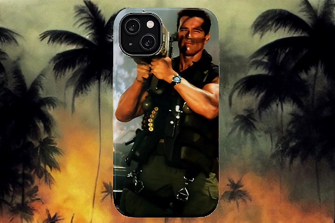 Arnold Schwarzenegger Commando Rocket Launcher iPhone Magsafe Case ...