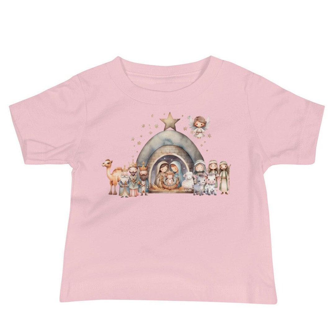 Baby Cute Nativity Scene T-shirt Nativity Story Shirt Baby - Etsy
