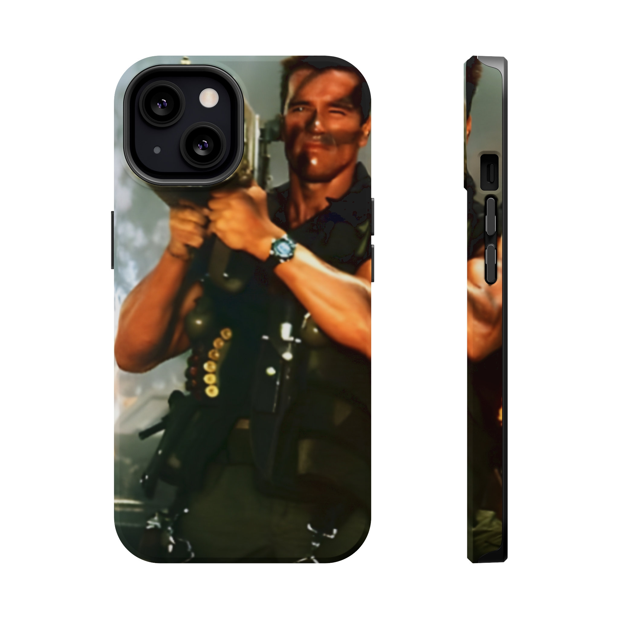 Arnold Schwarzenegger Commando Rocket Launcher iPhone Magsafe Case ...