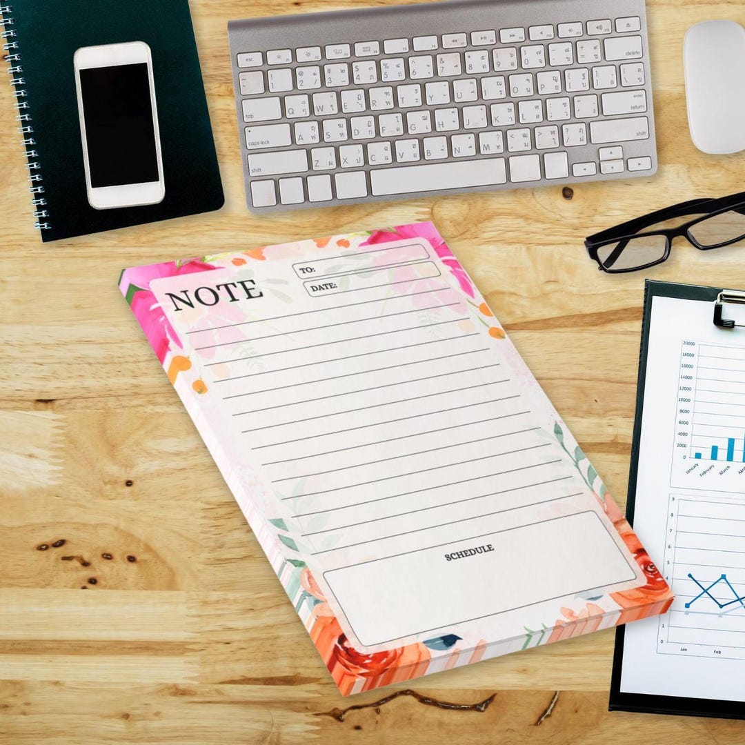 Daily Notes, Office Gifts for Coworkers, Lined Notepads, Gifts for ...