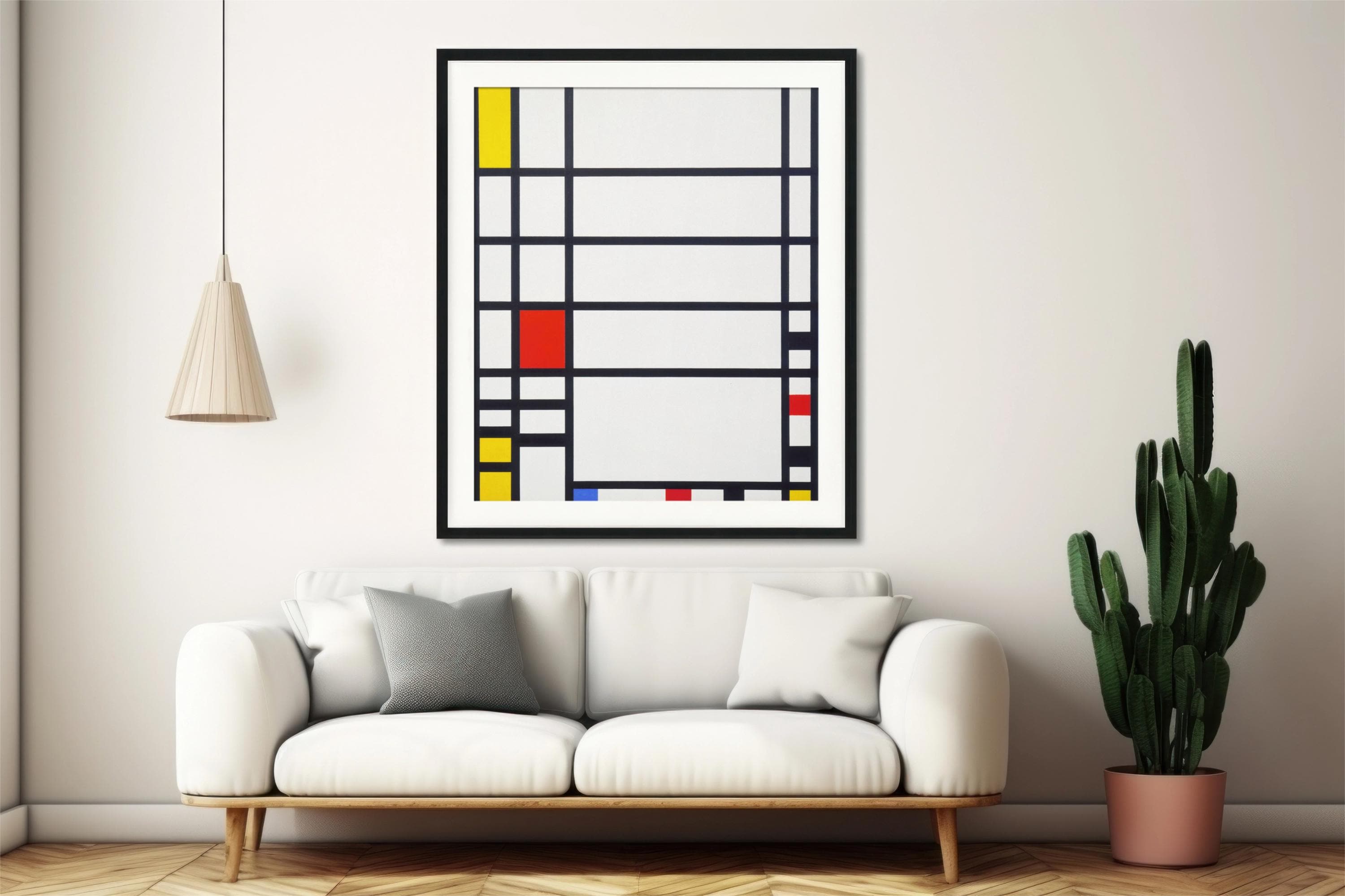 15 Piet Mondrian Famous Paintings Art Bundle, Printable Instant Digital ...