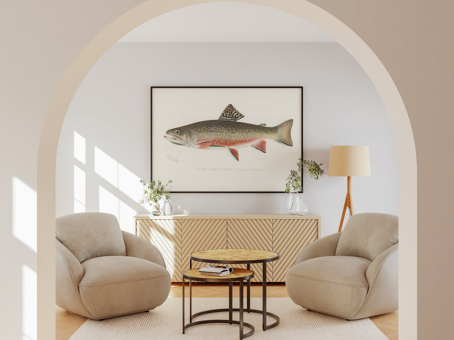 20 Printable Vintage Bundle, Vintage Fish Illustrations, Digital ...