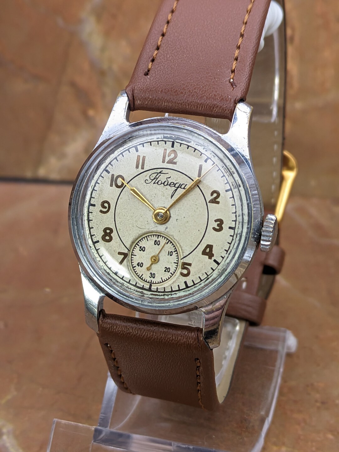 Pobeda Watch 1 Mchz Kirov Vintage Men's Mechanical Soviet Rare - Etsy