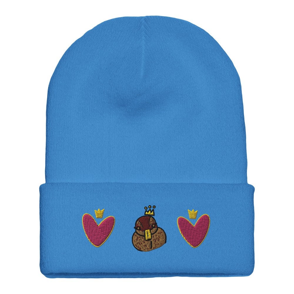 Quack Queen Cute Duck-themed Cuffed Beanie - Etsy