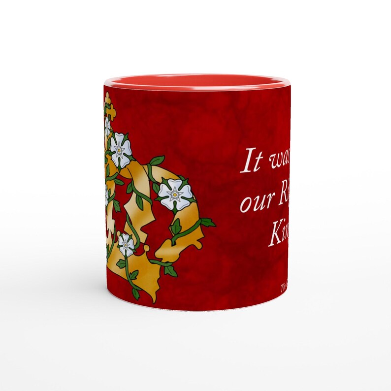 It Was A' for Our Rightfu' King 11oz Ceramic Jacobite Mug, Stuart White ...